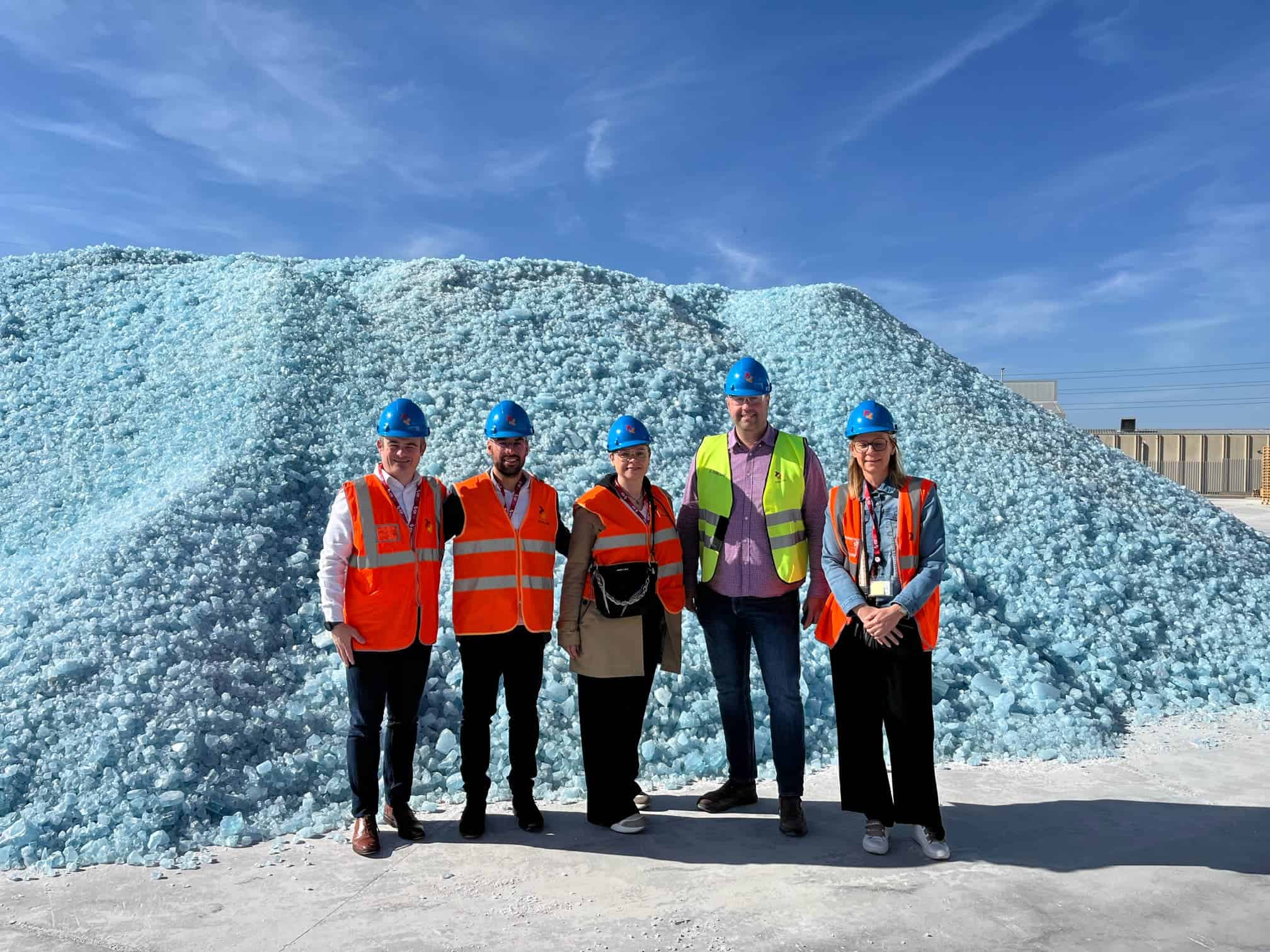 Visite Groupe IQE : merci pour la visite du site de production
